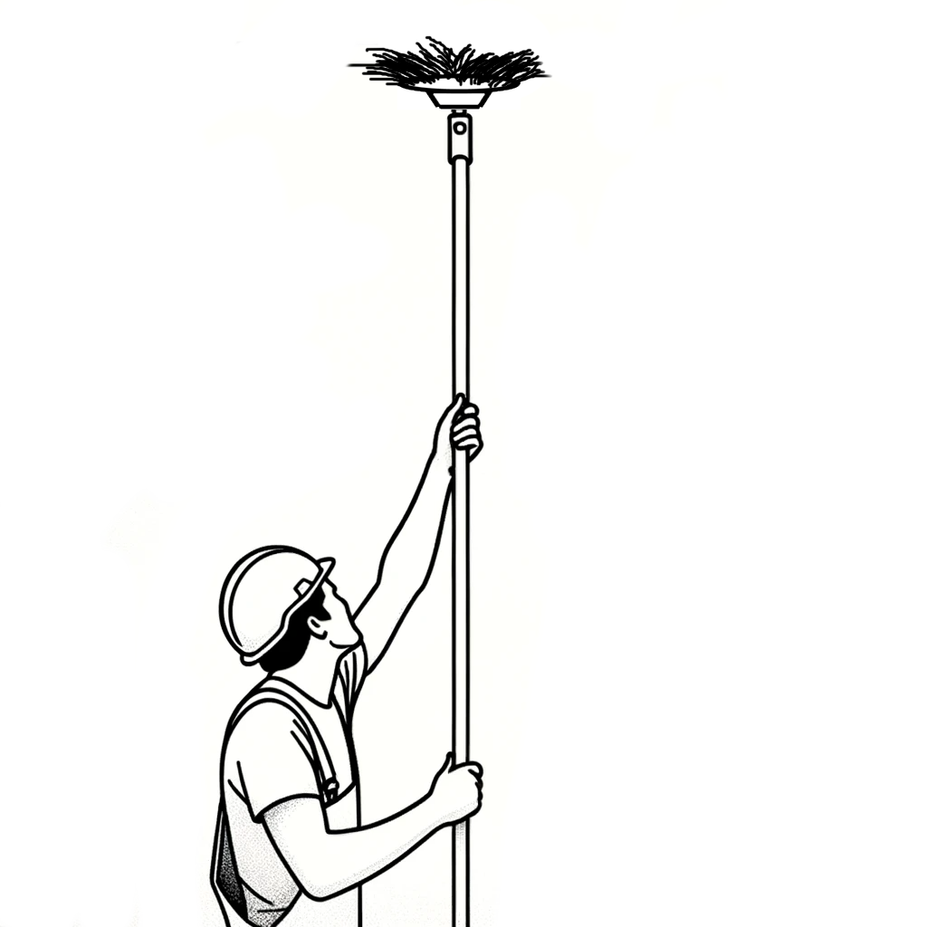 "Lobo Tools Drywall Stipple Brush 8in - Ceiling/Wall Texturing Expert ...